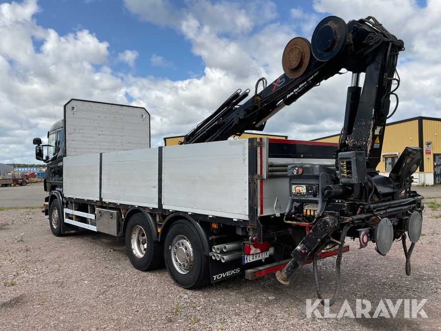 Kranbil Scania R400, Tidaholm, Klaravik auktioner