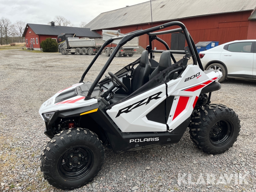 UTV Polaris RZR 200 EFI, Linköping, Klaravik auktioner