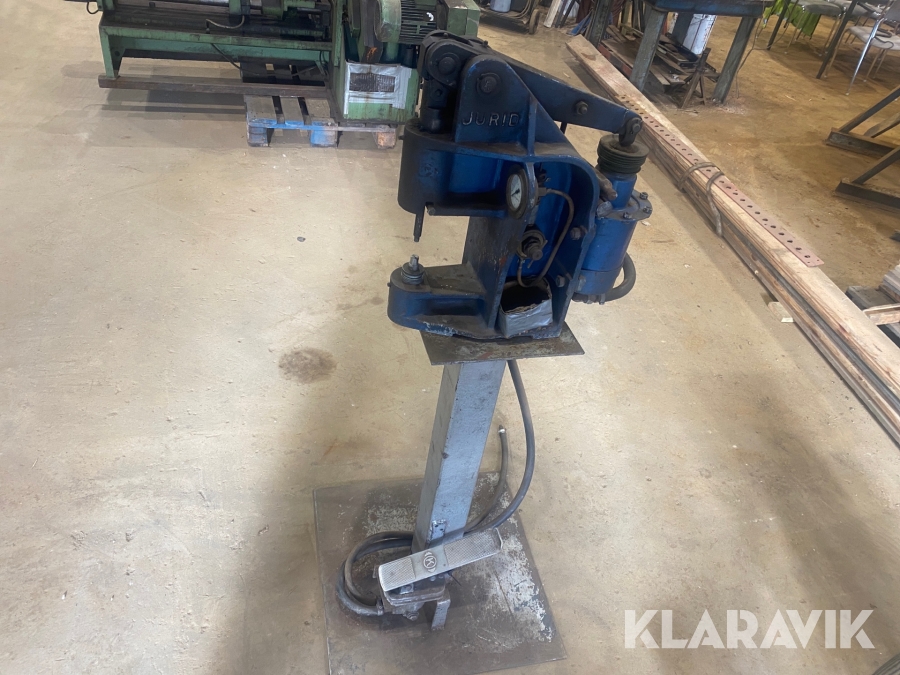 Nitmaskin för bromsbackar Jurid, Arboga, Klaravik auktioner