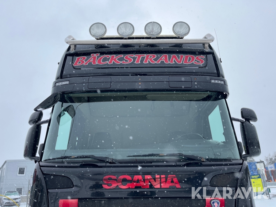 Tungdragare Dragbil Scania R620 8x4, Huddinge, Klaravik aukt