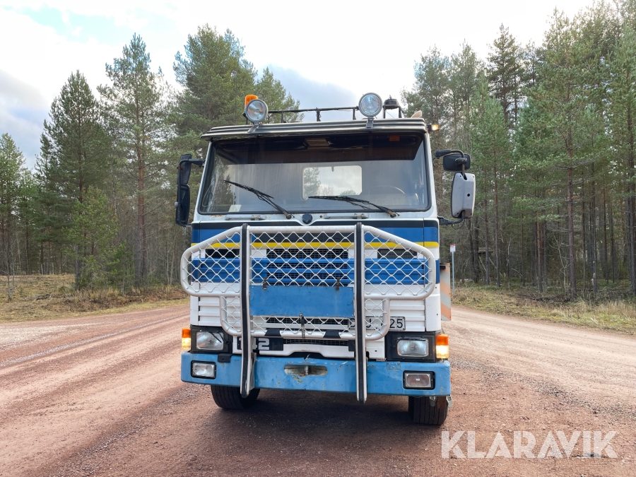 Dunderbygge Scania R142, Orsa, Klaravik auktioner