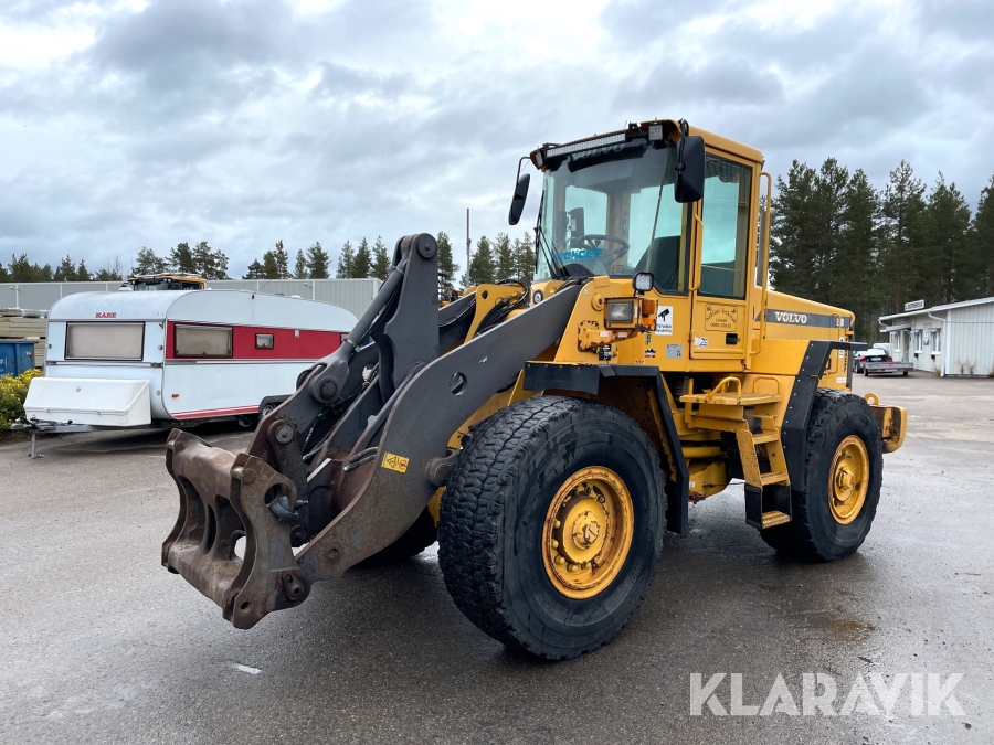 Hjullastare Volvo L90D, Härjedalen, Klaravik auktioner