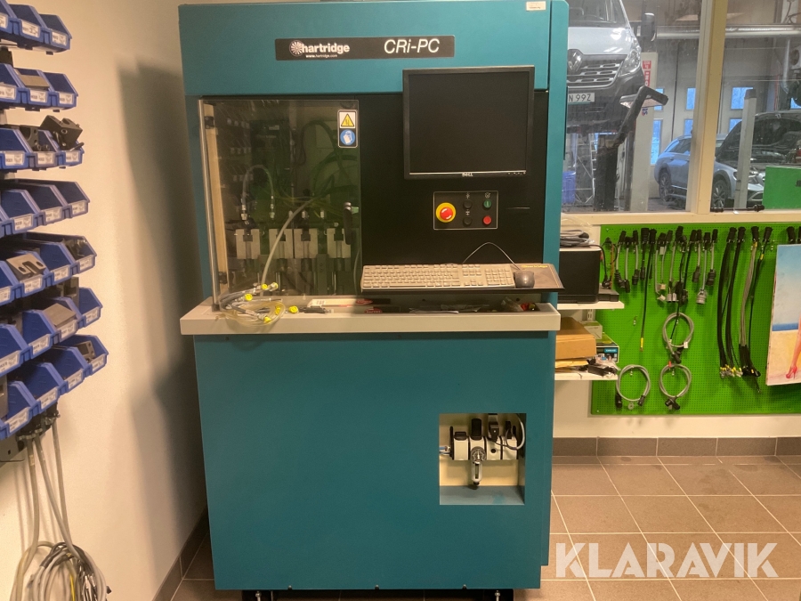 Provbänk för injektorer Hartridge Cri-pc, Luleå, Klaravik au