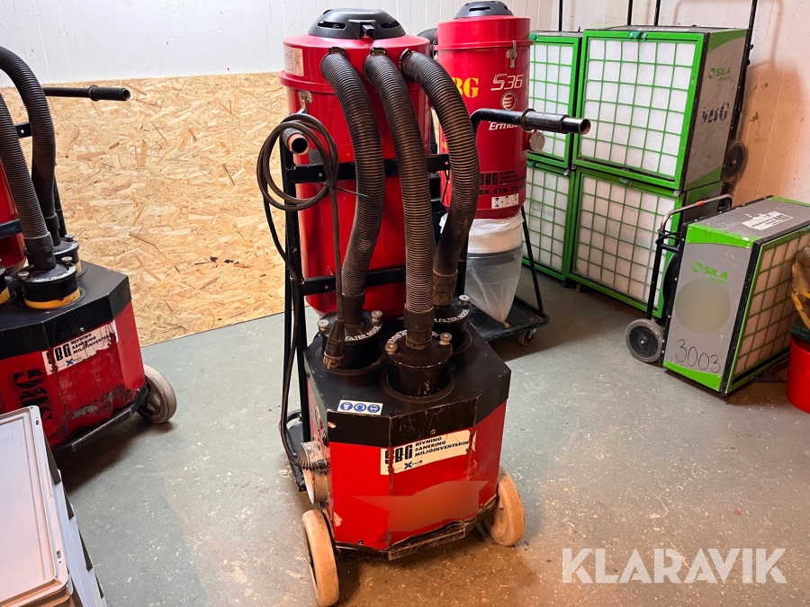 Stoftavskiljare Pullman Ermator S36, Nacka, Klaravik auktion