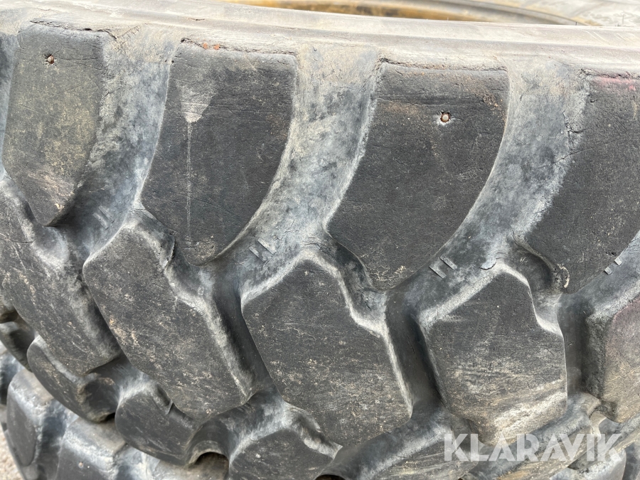 Entreprenaddäck 4 st Goodyear 17.5R25, Botkyrka, Klaravik au