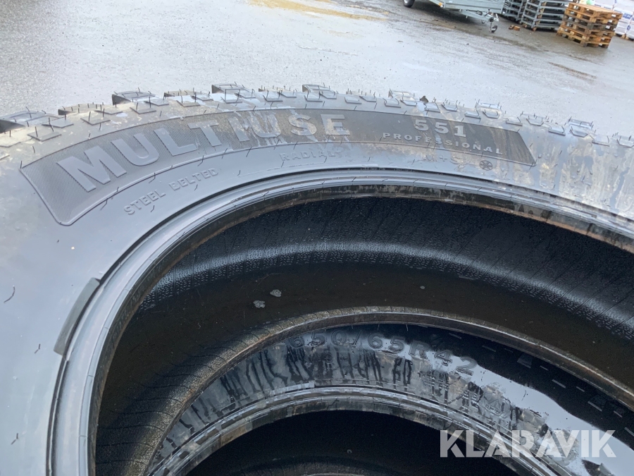 Traktordäck Alliance Multiuse 551, Robertsfors, Klaravik auk