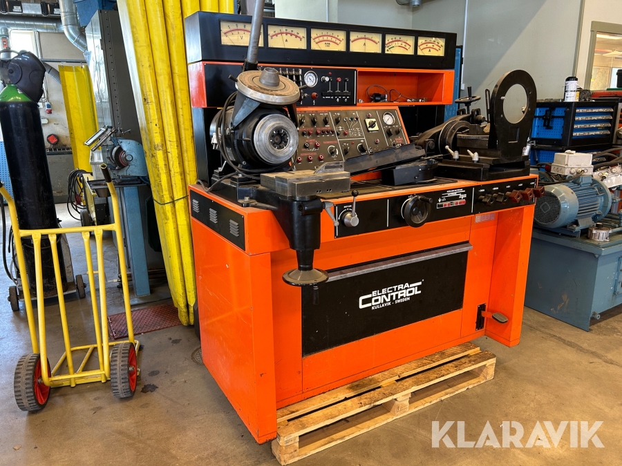 Elmotorprovbänk Electra Control ECC1200, Sollefteå, Klaravik