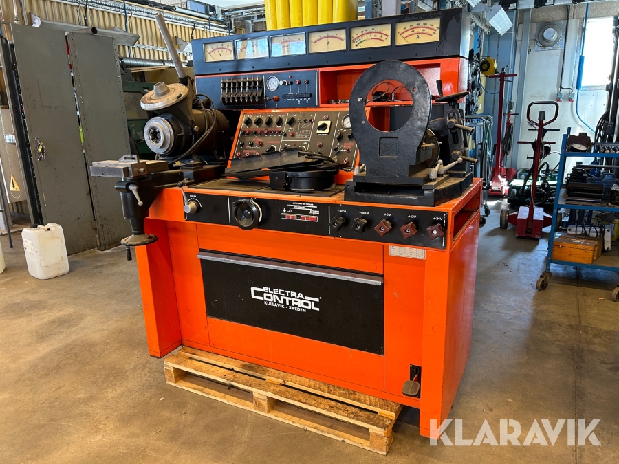 Elmotorprovbänk Electra Control ECC1200, Sollefteå, Klaravik