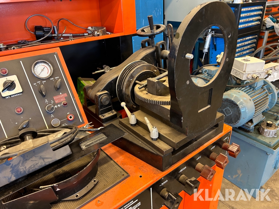 Elmotorprovbänk Electra Control ECC1200, Sollefteå, Klaravik