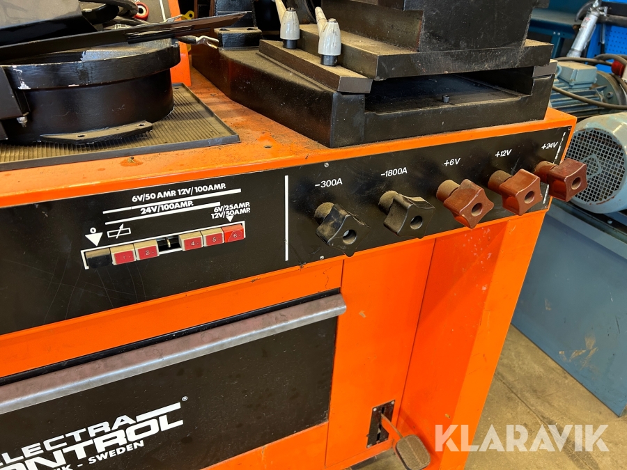 Elmotorprovbänk Electra Control ECC1200, Sollefteå, Klaravik