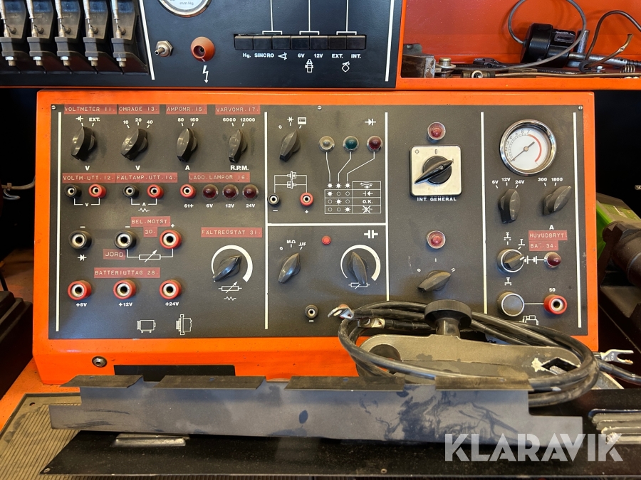 Elmotorprovbänk Electra Control ECC1200, Sollefteå, Klaravik
