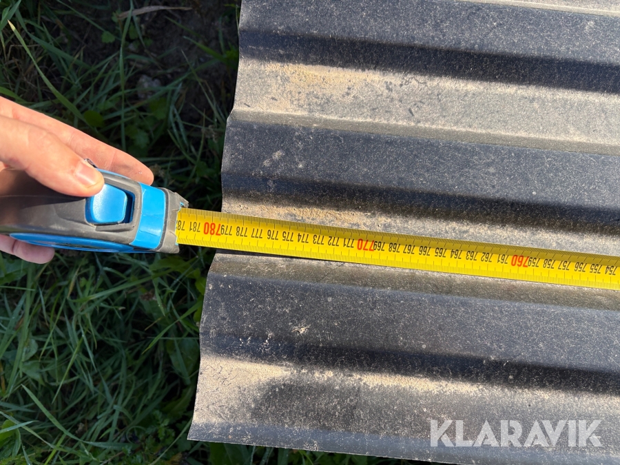 Takplåt TP20, Tidaholm, Klaravik auktioner