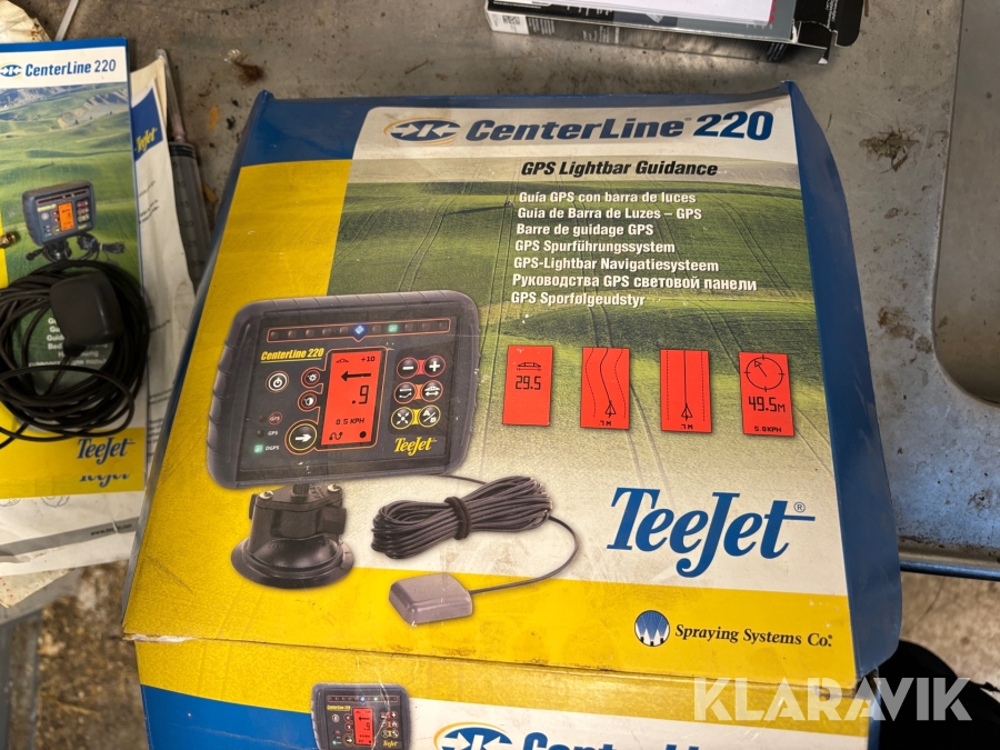 Spårhund Teejet Centerline 220, Borgholm, Klaravik auktioner