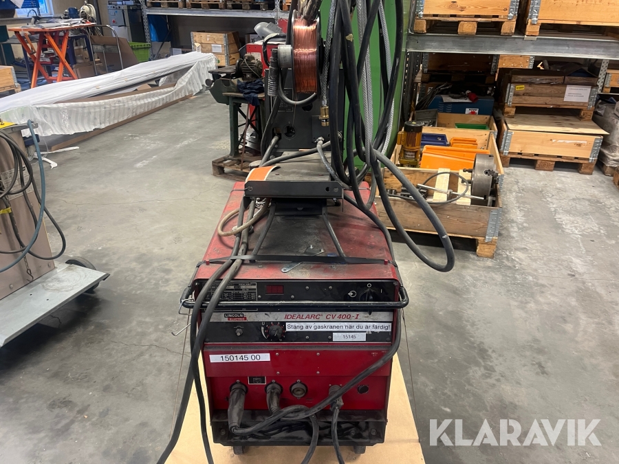 Svets Lincoln Norweld CV 400-I, Skara, Klaravik auktioner