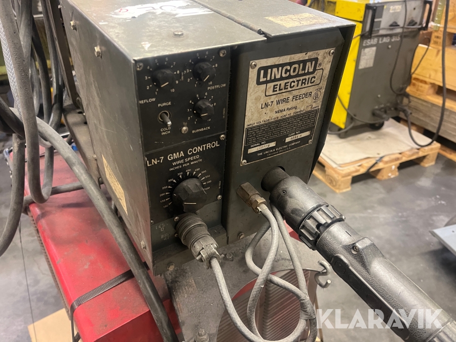 Svets Lincoln Norweld CV 400-I, Skara, Klaravik auktioner