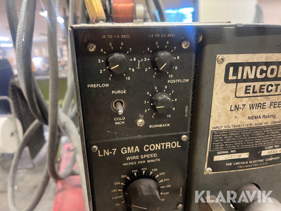 Svets Lincoln Norweld CV 400-I, Skara, Klaravik auktioner