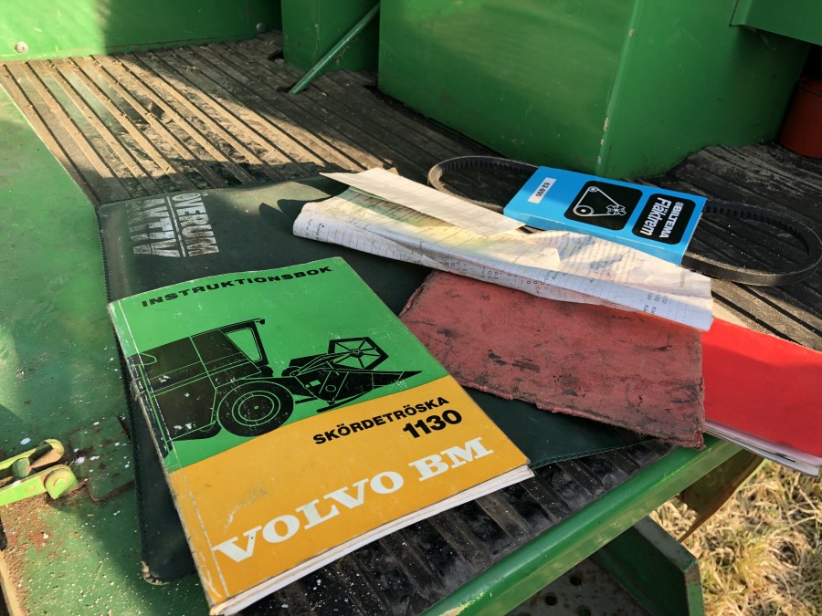 Klaravik Auktioner | Skördetröska Volvo BM Aktiv 1130
