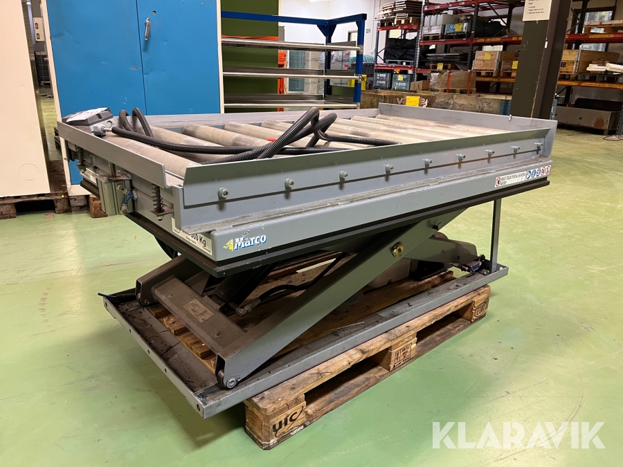 Lyftbord Marco M1 005100-D1, Köping, Klaravik auktioner