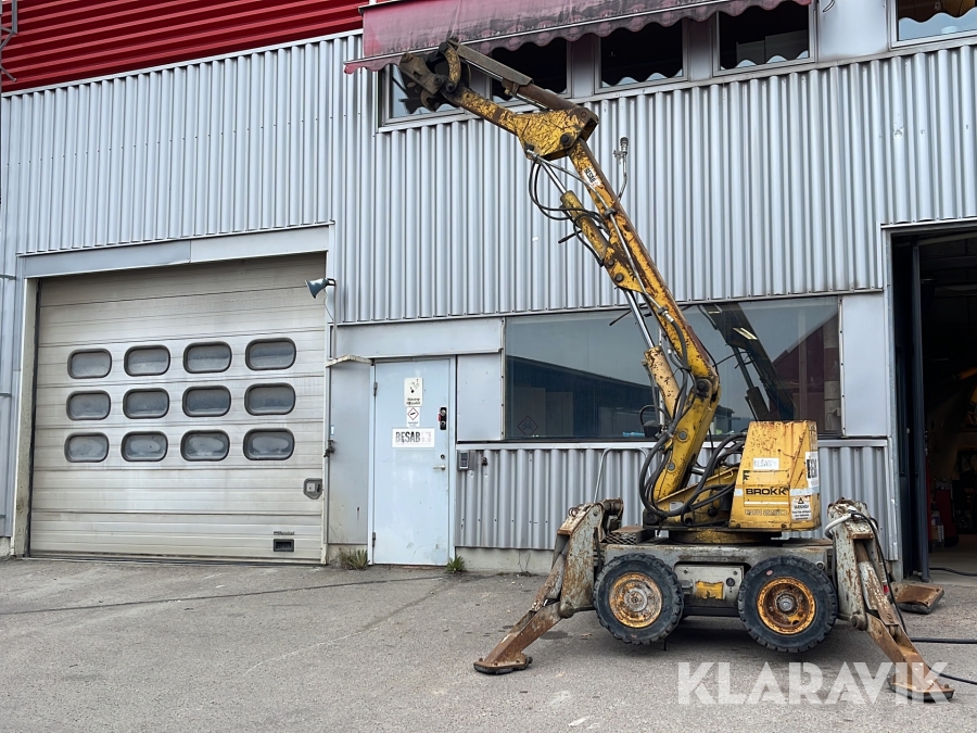 Rivningsrobot Brokk 250 E, Göteborg, Klaravik auktioner