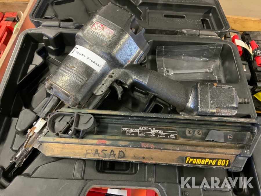 Spikpistol Senco Framepro 601, Vårgårda, Klaravik auktione