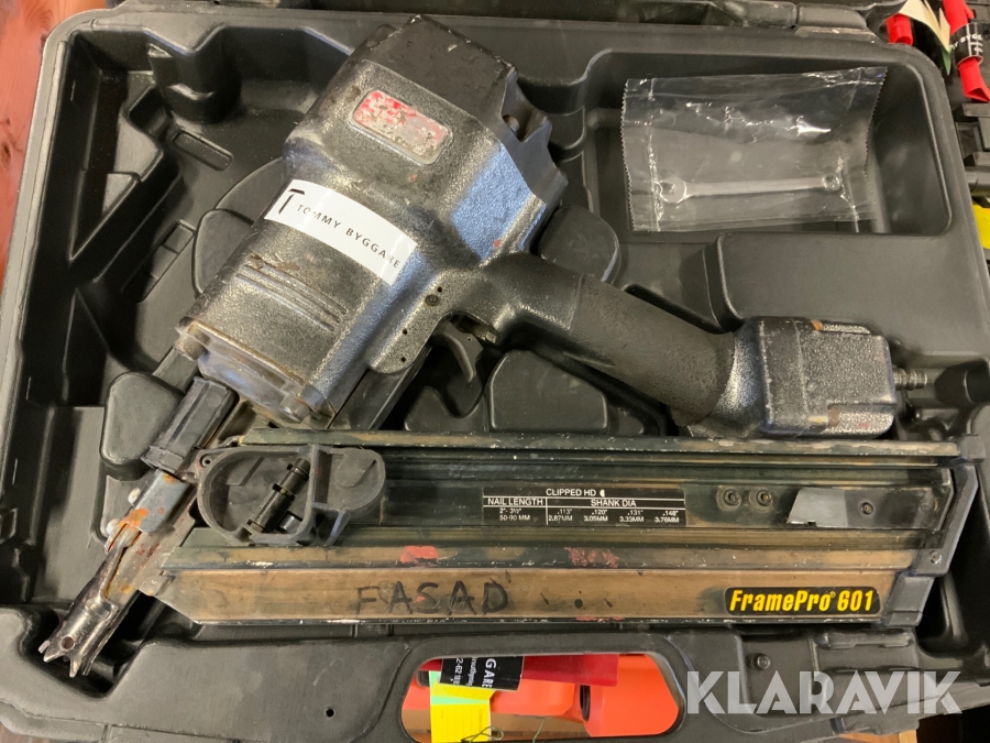 Spikpistol Senco Framepro 601, Vårgårda, Klaravik auktione