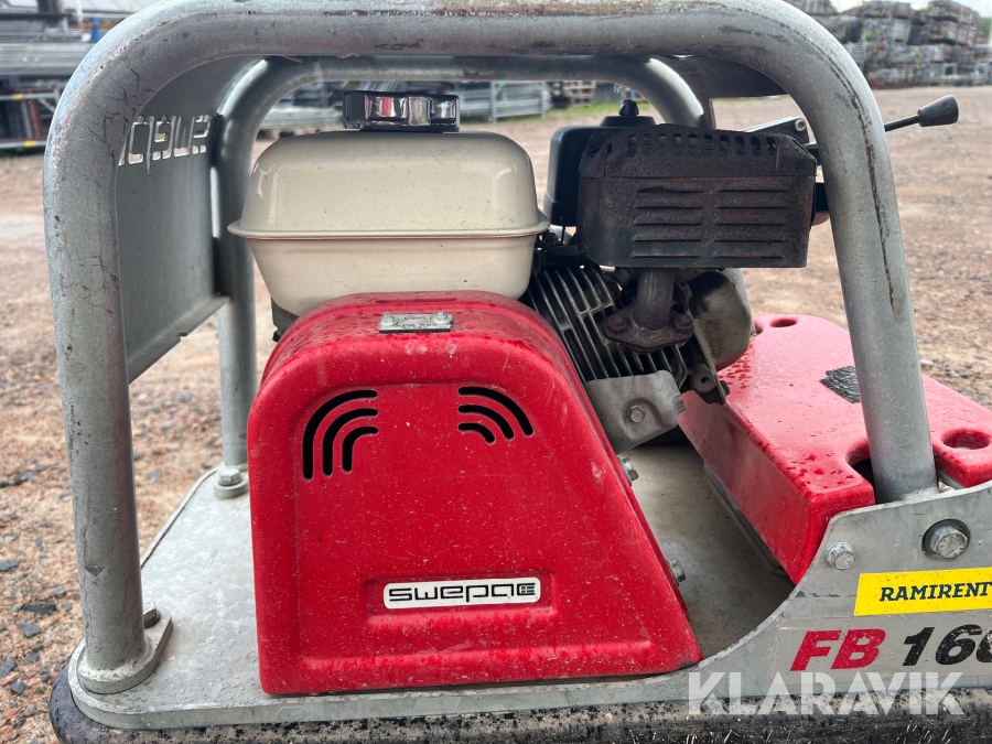 Markvibrator Swepac FB 160, Svalöv, Klaravik auktioner