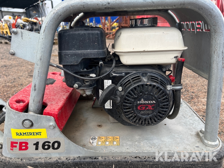 Markvibrator Swepac FB 160, Svalöv, Klaravik auktioner