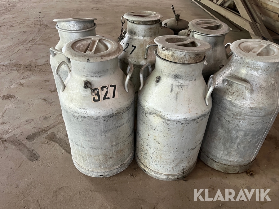 Mjölkkannor, Falköping, Klaravik auktioner