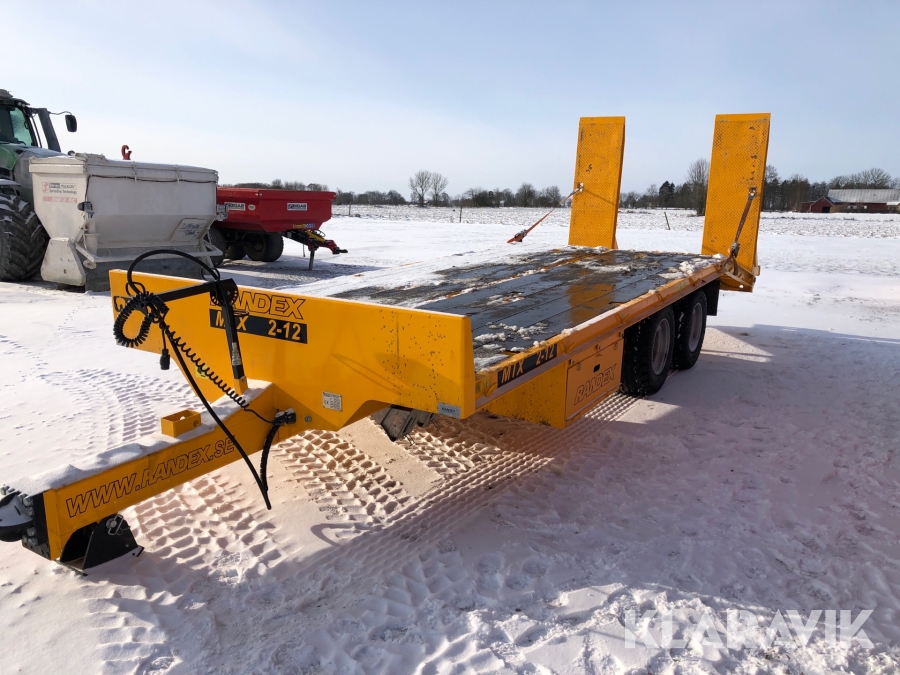 Klaravik Auktioner | Maskintrailer Randex MTX 2-12