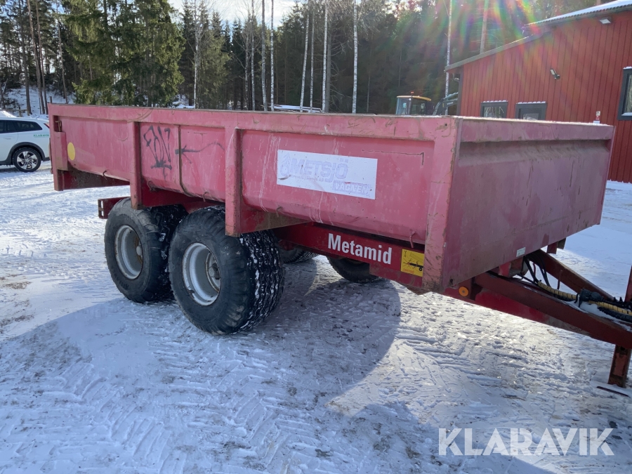 Entreprenadkärra Metsjö Metamid, Nyköping, Klaravik auktione