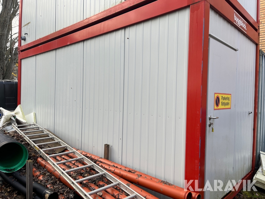 Byggbodar Byggblock, Upplands Väsby, Klaravik auktioner