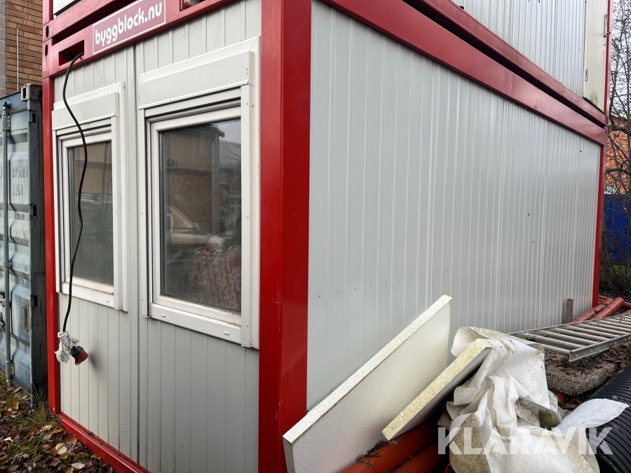 Byggbodar Byggblock, Upplands Väsby, Klaravik auktioner