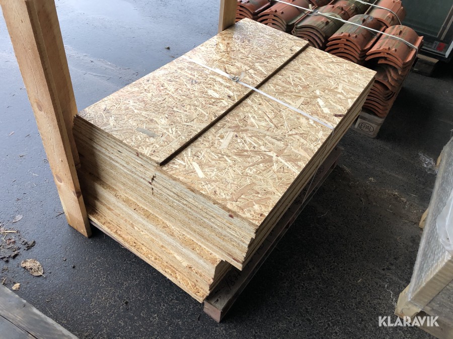 Klaravik Auktioner | OSB-skivor 36m2