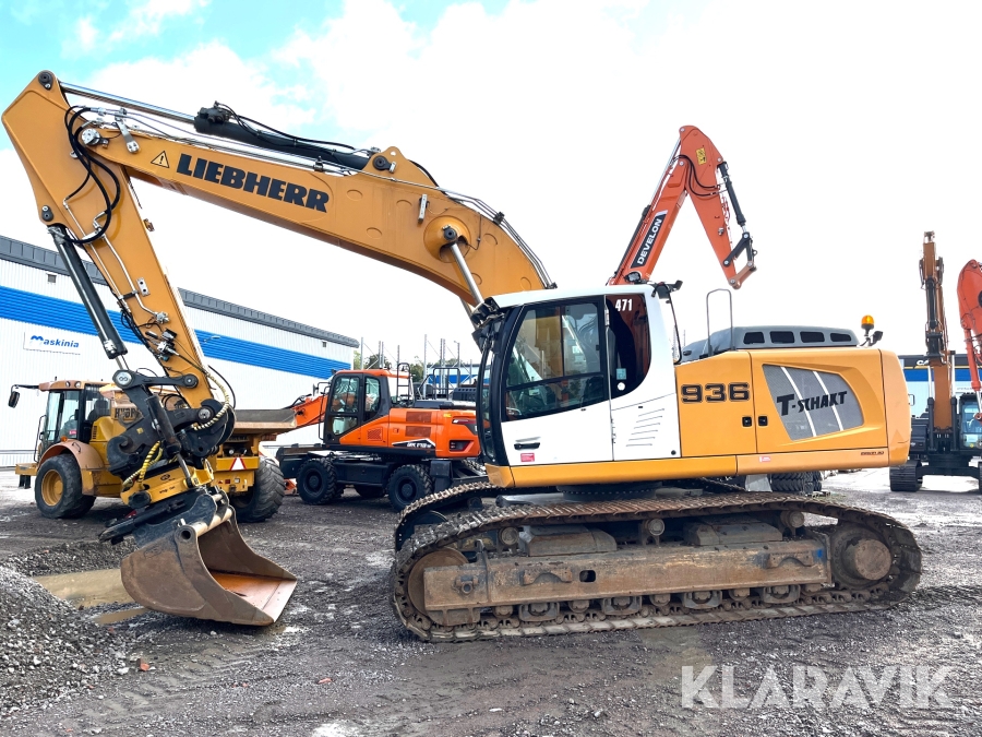 Grävmaskin Liebherr R936 LC-V, Linköping, Klaravik auktioner