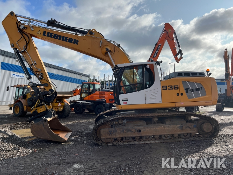 Grävmaskin Liebherr R936 LC-V, Linköping, Klaravik auktioner