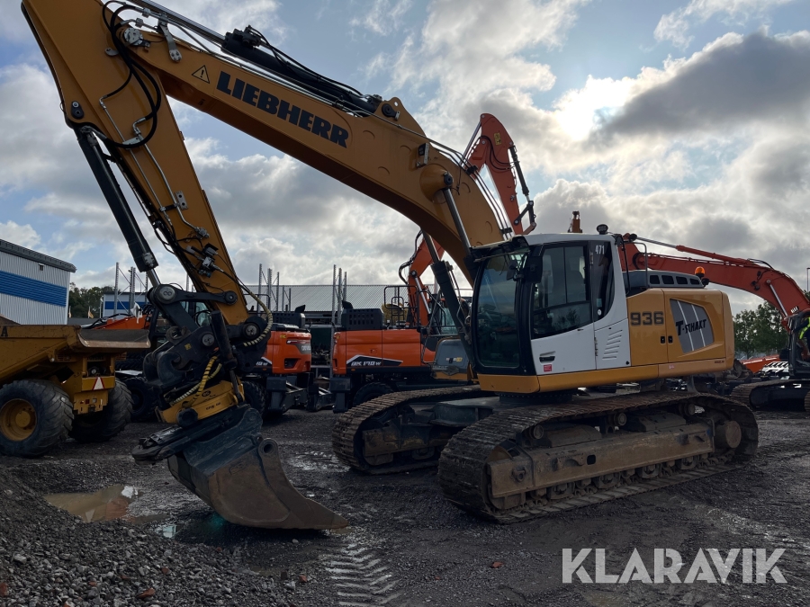 Grävmaskin Liebherr R936 LC-V, Linköping, Klaravik auktioner