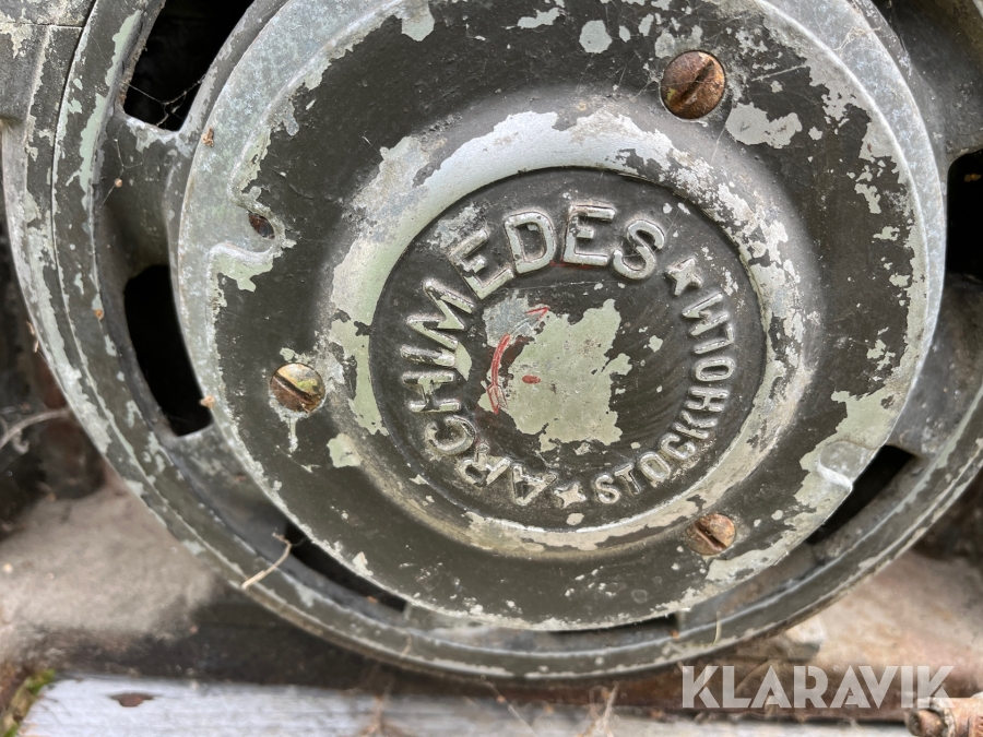 Motor till kompressor Archimedes, Karlsborg, Klaravik auktio