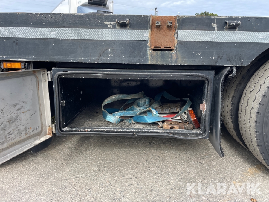 Maskintrailer/Trombontrailer Broshuis E-2190/27(31N5), Karls