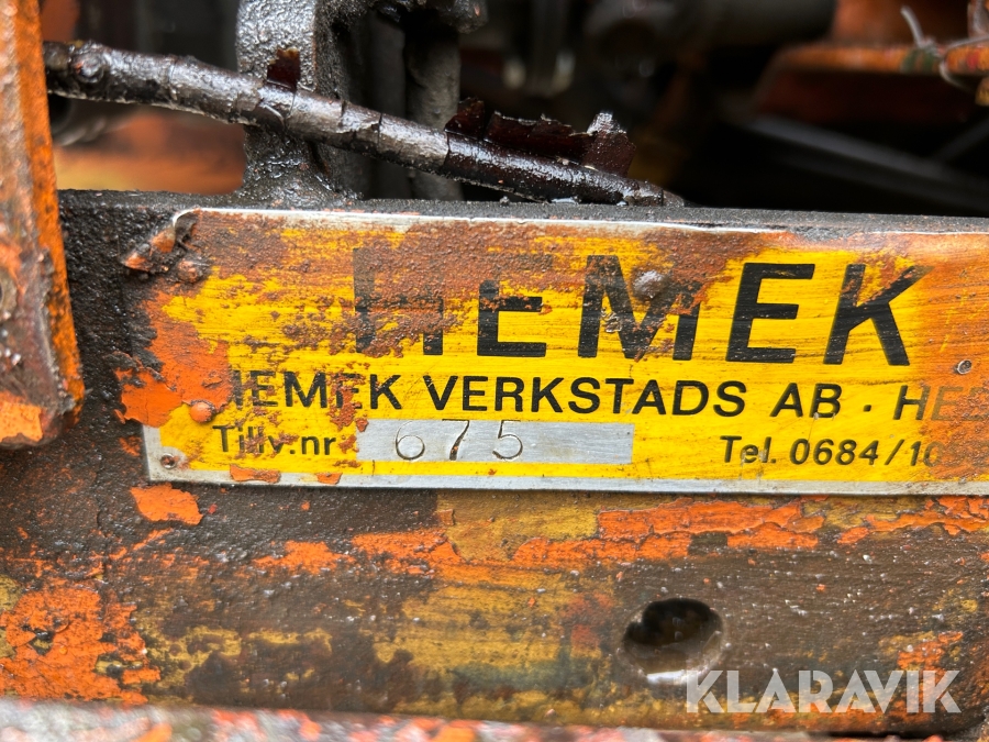 Skotare Hemek 650, Örnsköldsvik, Klaravik auktioner