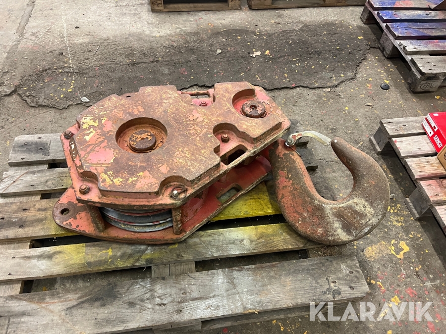 Lyftblock Faun 32 ton, Östhammar, Klaravik auktioner