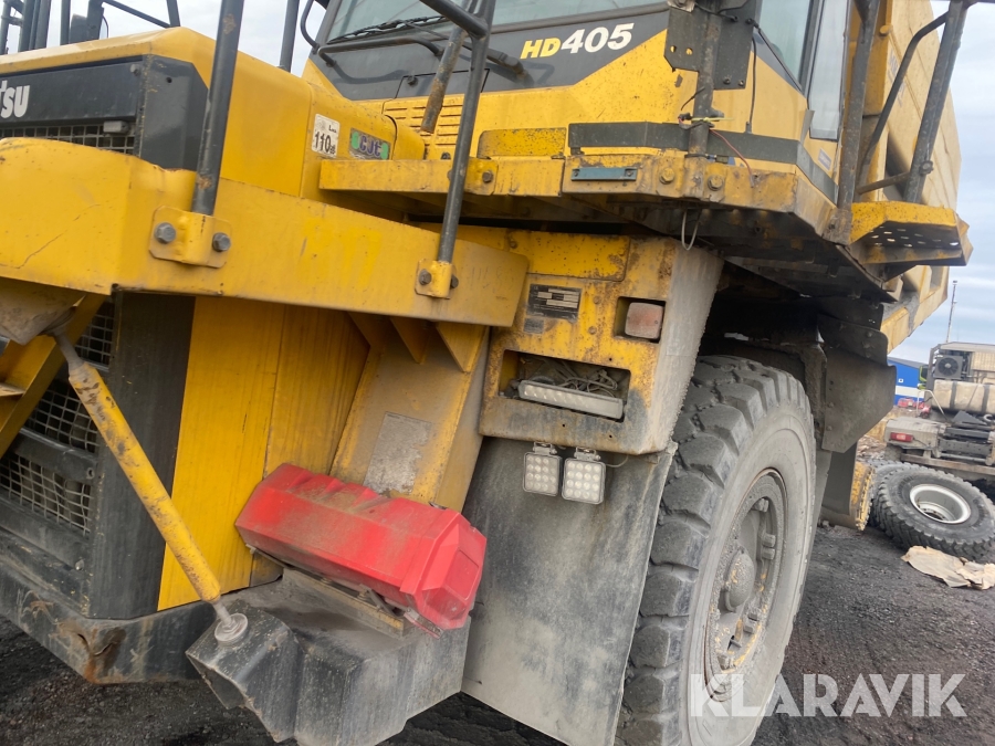 Truck Komatsu HD405-7, Kiruna, Klaravik auktioner