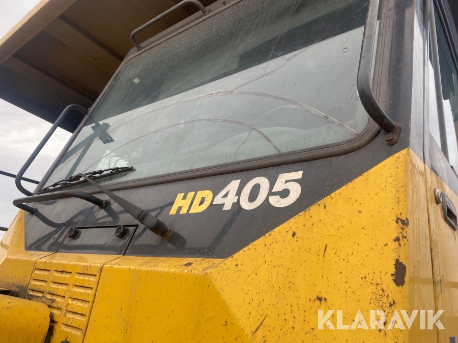 Truck Komatsu HD405-7, Kiruna, Klaravik auktioner