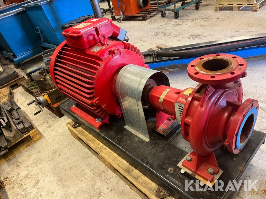 Vattenpump med elmotor MEZ / Standart SNT 100-250, Tierp, Kl
