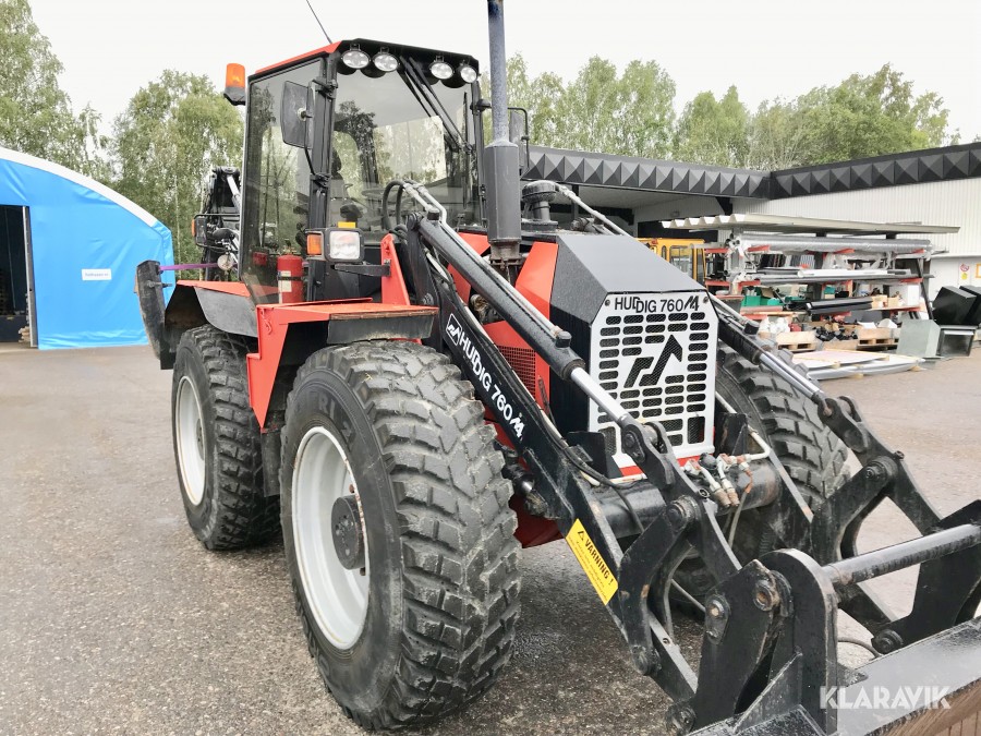 Grävlastare Huddig 760 m redskap