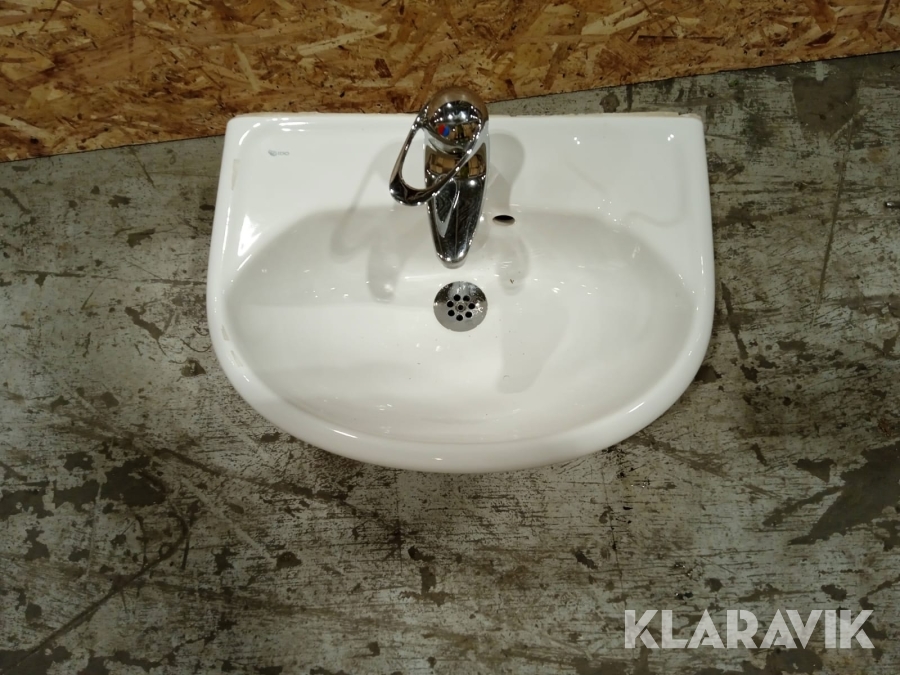 Handfat med blandare IDO, Stockholm, Klaravik auktioner