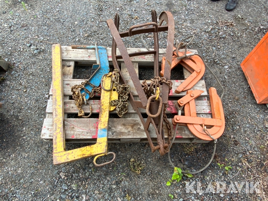 Diverse lyftredskap, Tomelilla, Klaravik auktioner