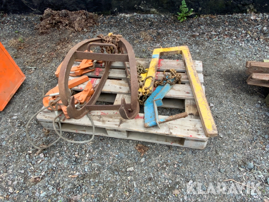 Diverse lyftredskap, Tomelilla, Klaravik auktioner