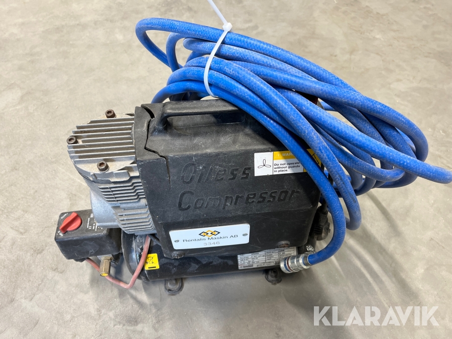 Kompressor AERFAST 8 bar / 114 psi, Gävle, Klaravik auktione