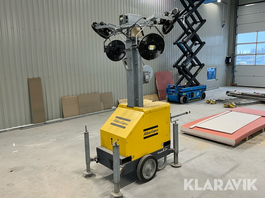 Belysningsmast Atlas Copco Hilight E3+, Katrineholm, Klaravi