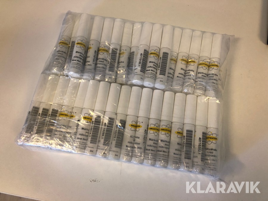 DNA märkning SmartWater, lagerparti